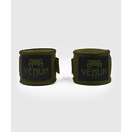 Hand wraps Venum Kontact 4.5m khaki, black - Knockout24.com